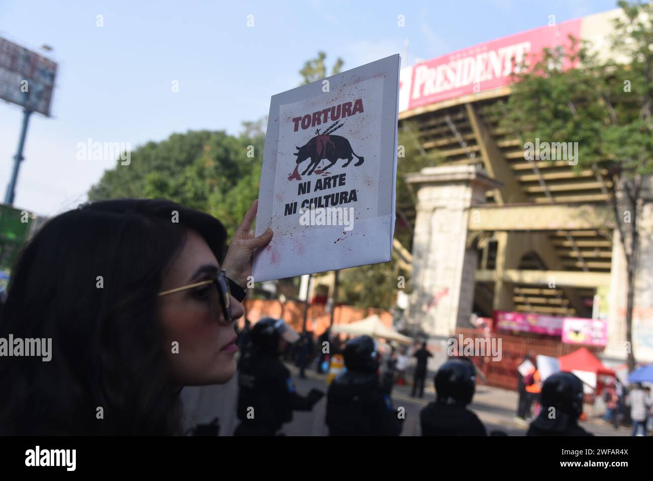 Non Exclusive: Animal rights activists join a demonstration to protest ...