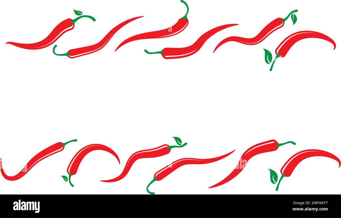 Hot paprika Stock Vector Images - Alamy