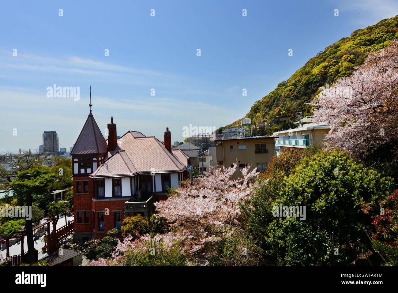 The Weathercock House (The Former Thomas House) in Kitano, Kobe, Japan ...