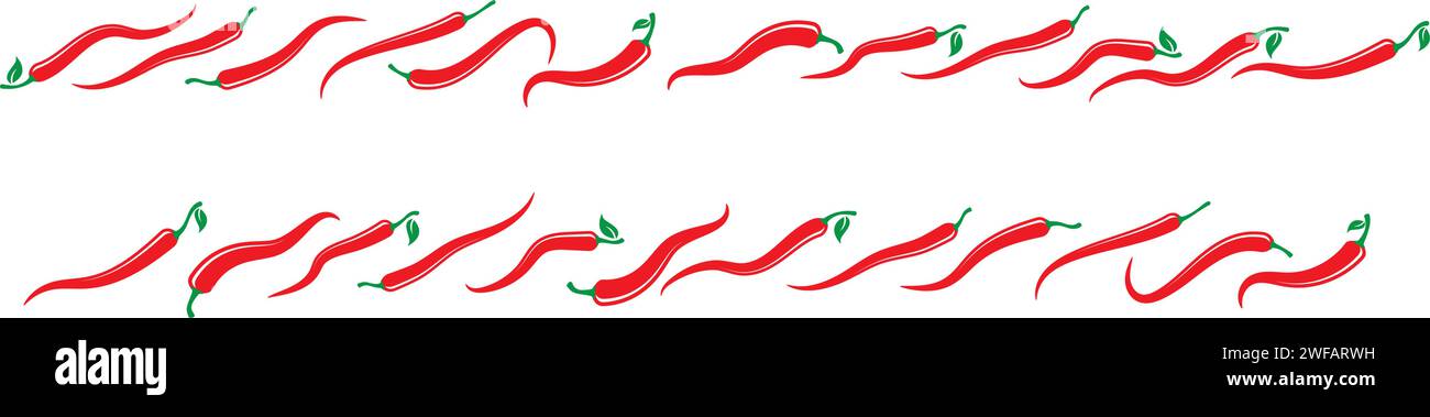 Red hot natural chili icon Template vector Illustration Stock Vector ...