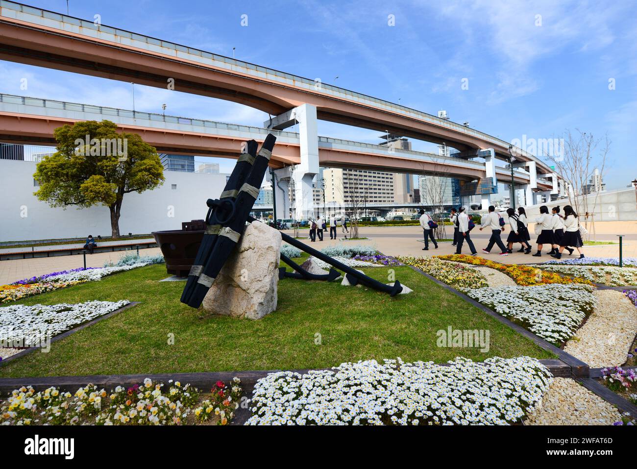 The port of Kobe earthquake memorial park in Kobe, Japan Stock Photo ...
