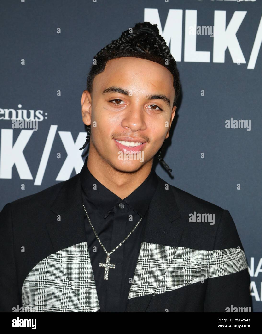 Beverly Hills, USA. 29th Jan, 2024. Joshua Caleb Johnson arrives at The ...