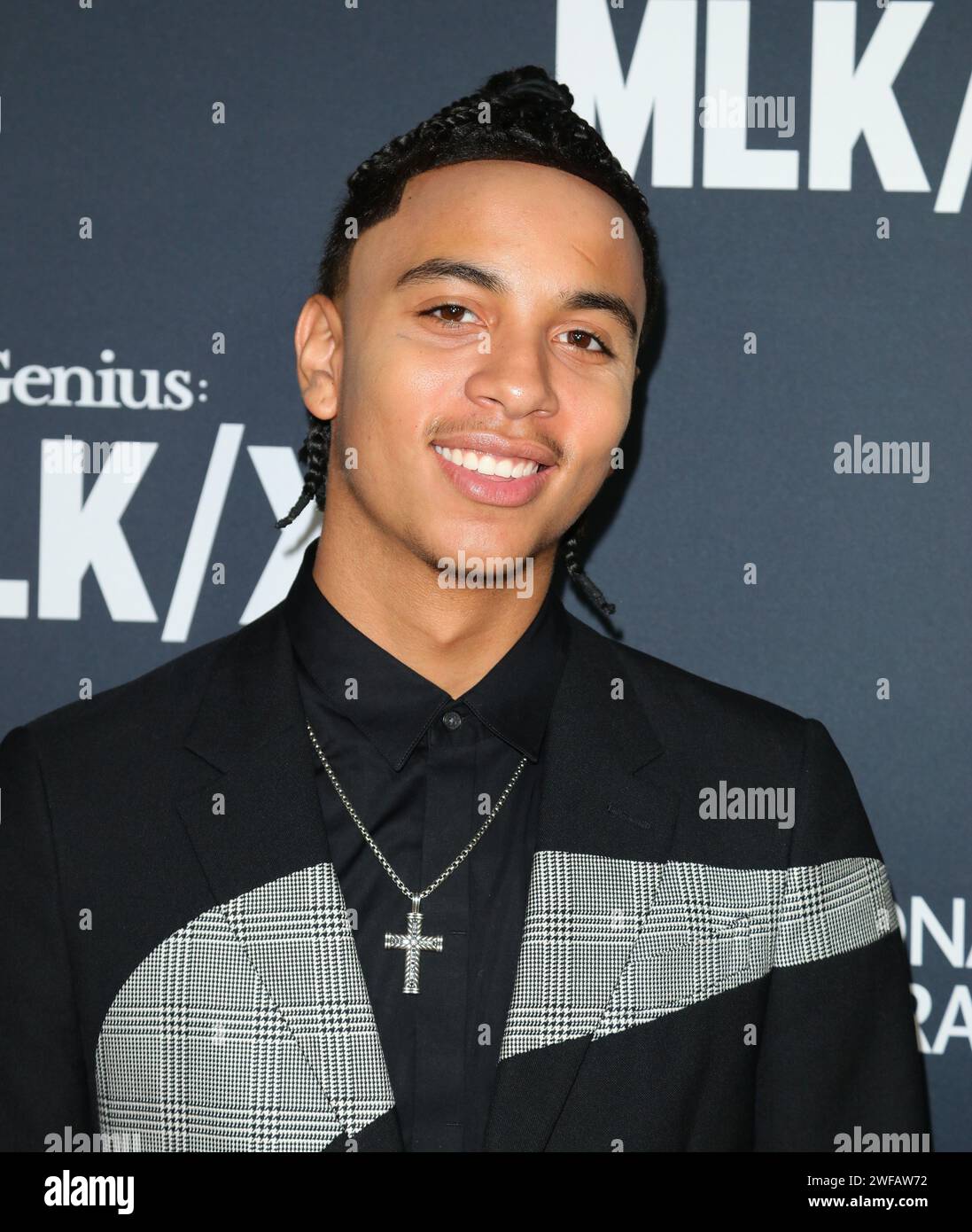 Beverly Hills, USA. 29th Jan, 2024. Joshua Caleb Johnson arrives at The ...