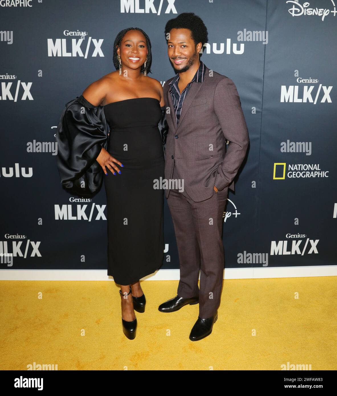 Sasha Compere, Hubert Point Du Jour arrives at The red carpet for ...