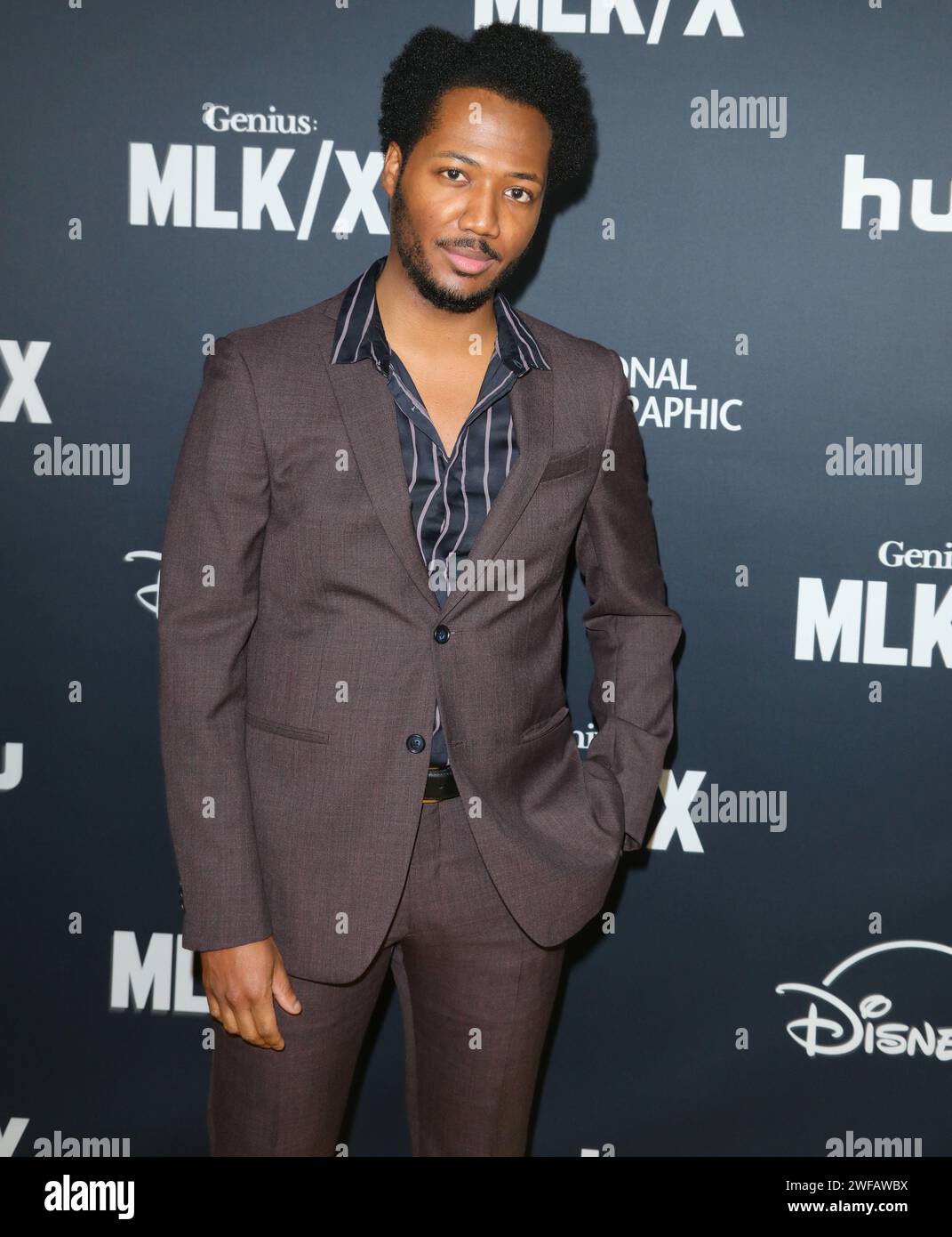 Hubert Point Du Jour arrives at The red carpet for National Geographic ...