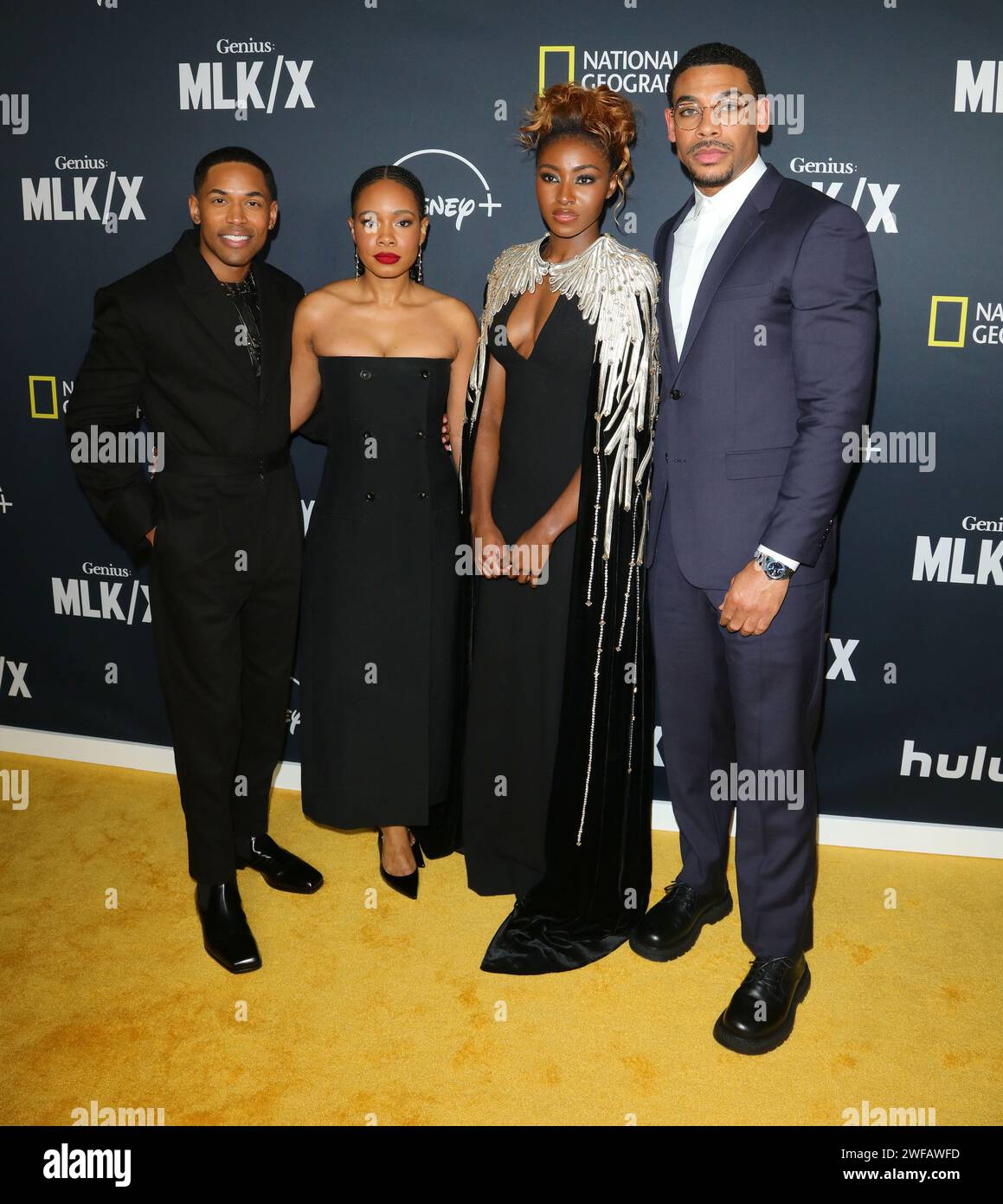 Kalvin Harrison Jr, Weruche Opia, Jayme Lawson, Aaron Pierre arrives at ...