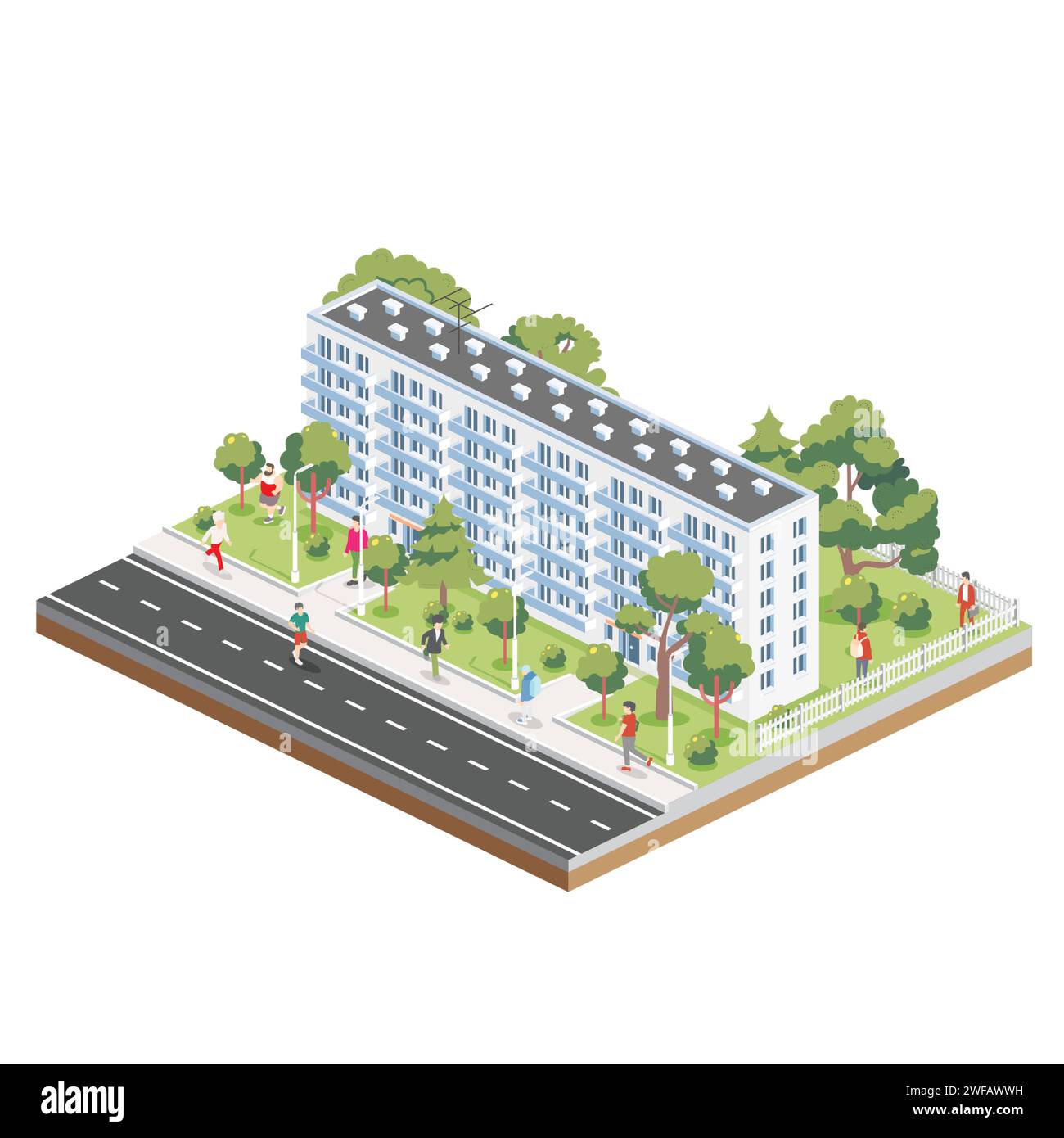 Property 3d infographic architecture Cut Out Stock Images & Pictures ...