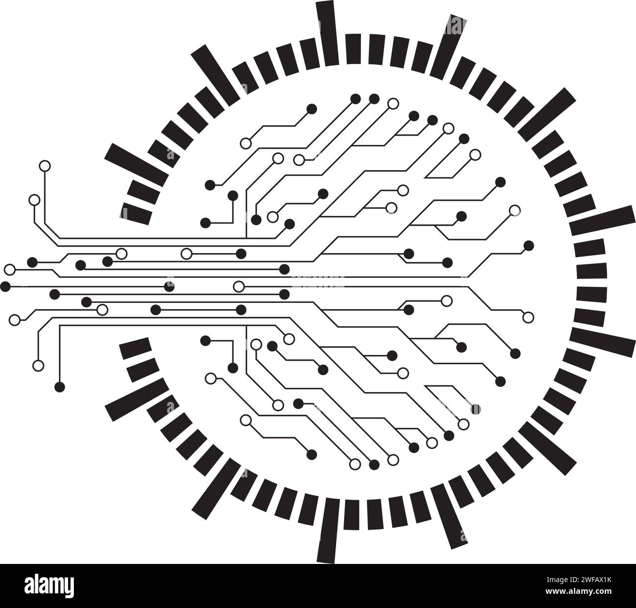 Circuit illustration design vector Stock Vector Image & Art - Alamy
