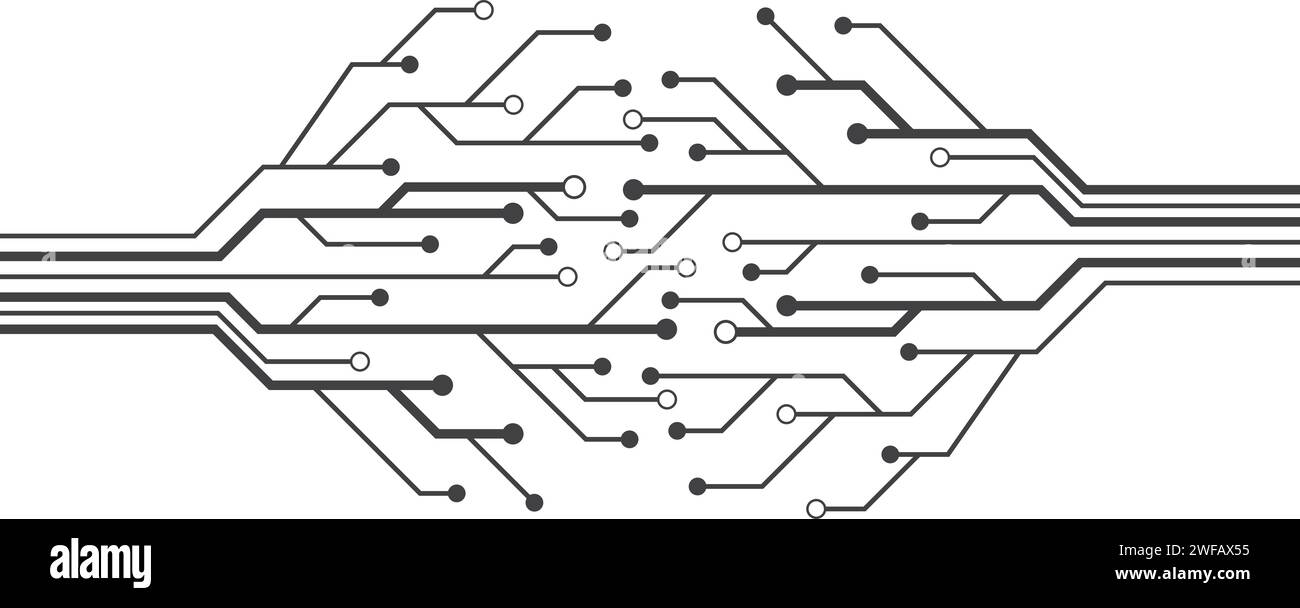 Circuit illustration vector design Stock Vector Image & Art - Alamy