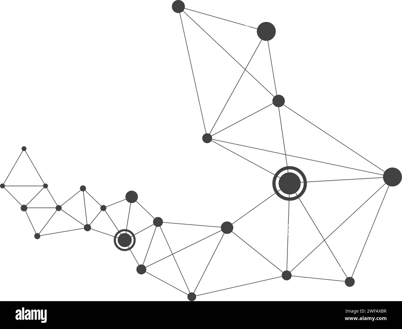 Polygonal Space Background with Connecting Dots and Lines vector Stock ... Polygonal Space Background with Connecting Dots and Lines vector Stock ...