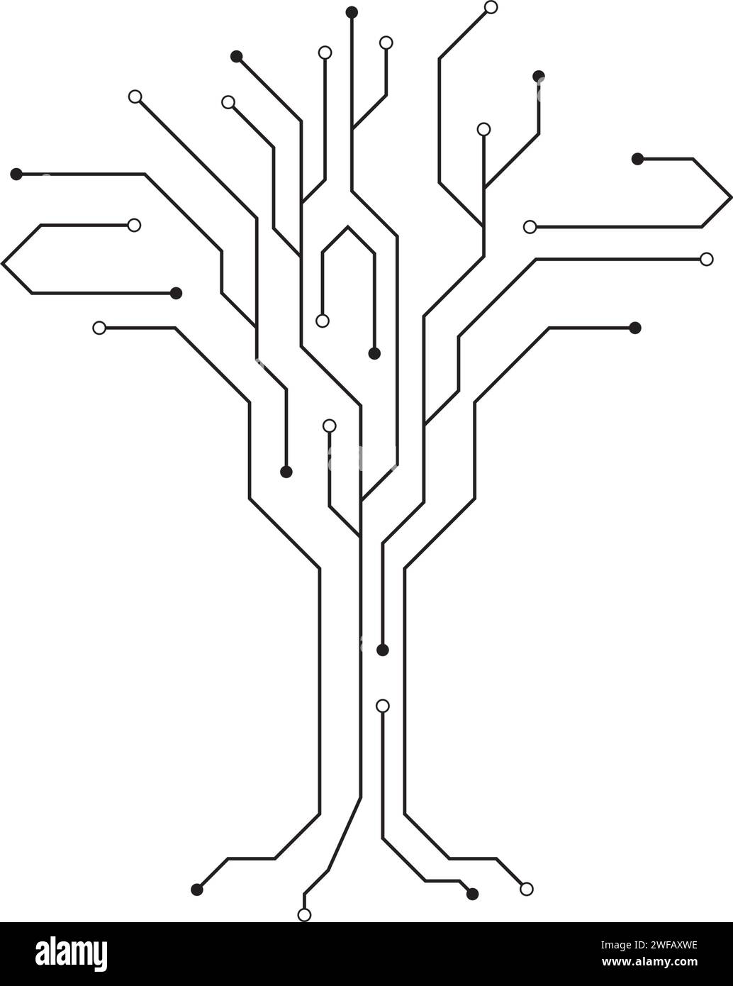 Internal Circuit Board Cut Out Stock Images And Pictures Alamy