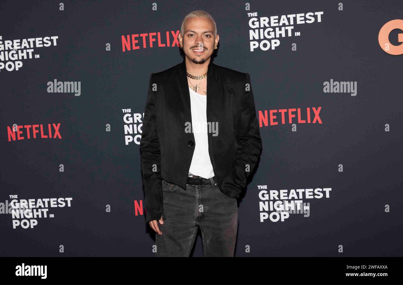 Los Angeles, USA. 29th Jan, 2024. Evan Ross attends the arrivals of the ...