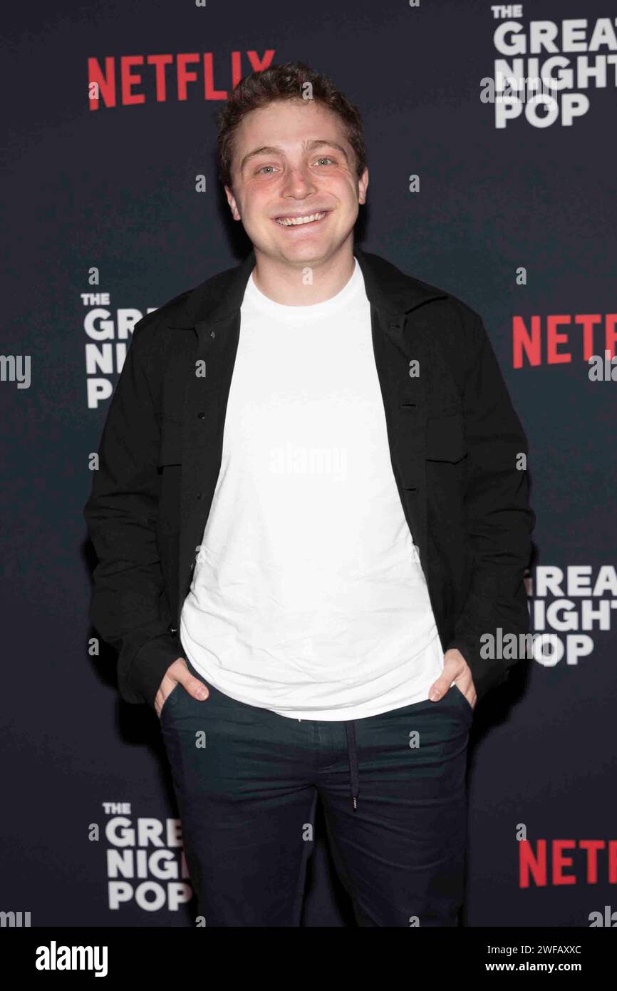 Los Angeles, USA. 29th Jan, 2024. Jake Shane attends the arrivals of ...