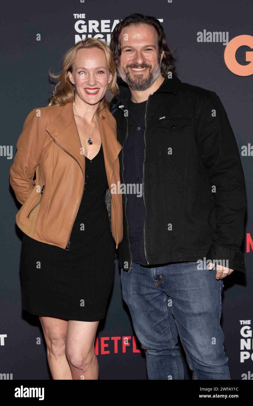 Los Angeles, USA. 29th Jan, 2024. Jamie and Jacob Givens attend the ...