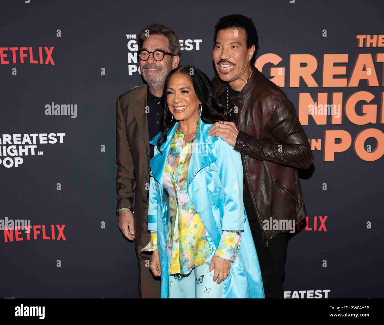 Sheila E., Huey Lewis and Lionel Richie attend the arrivals of the ...