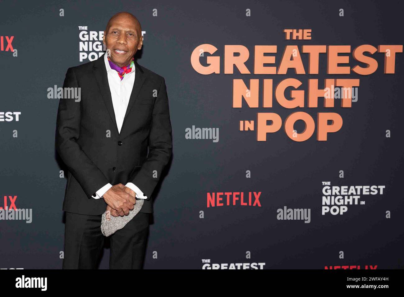 Los Angeles, USA. 29th Jan, 2024. Steven Ivory attends the arrivals of ...