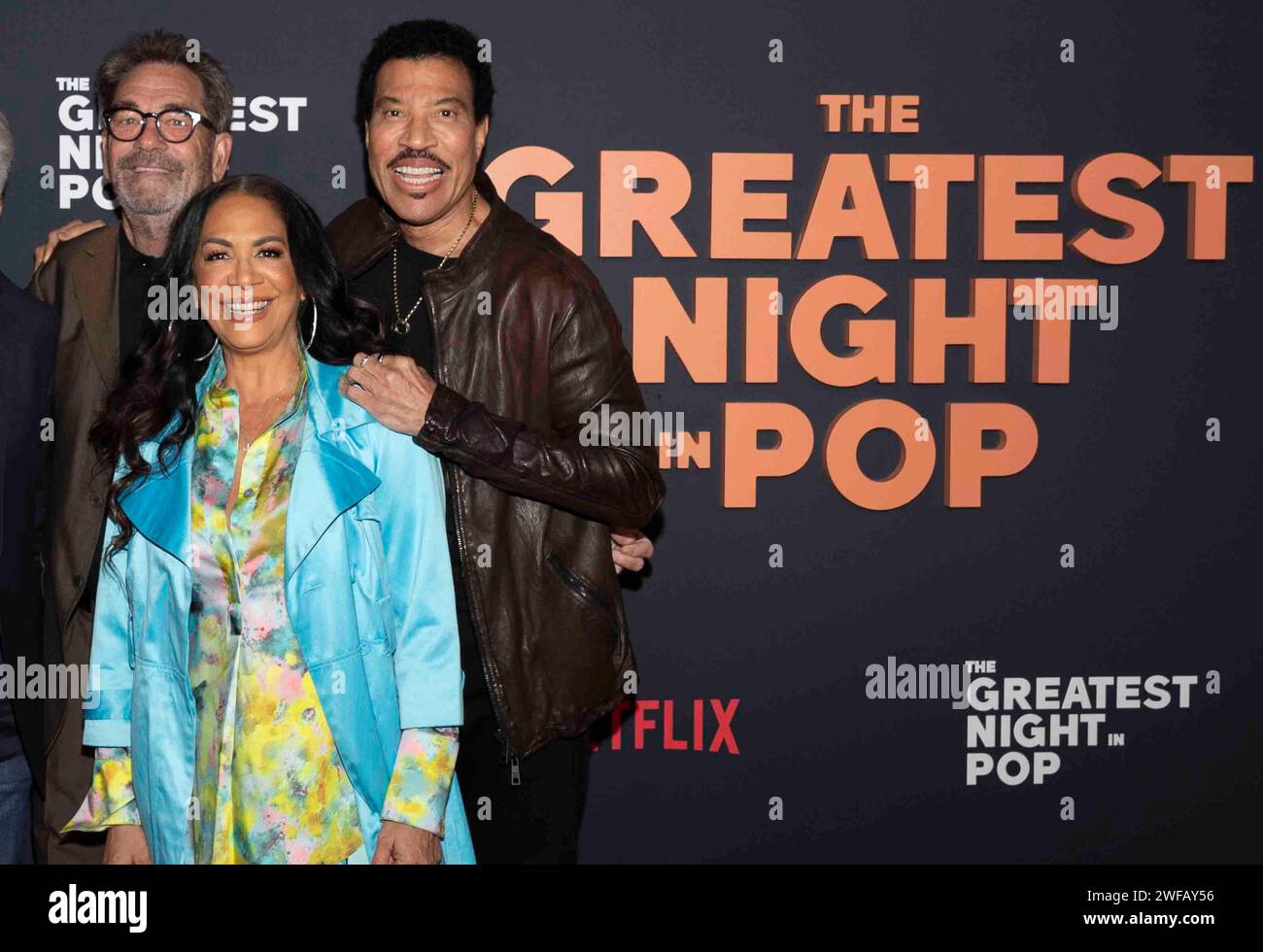 Los Angeles, USA. 29th Jan, 2024. Sheila E., Huey Lewis and Lionel ...