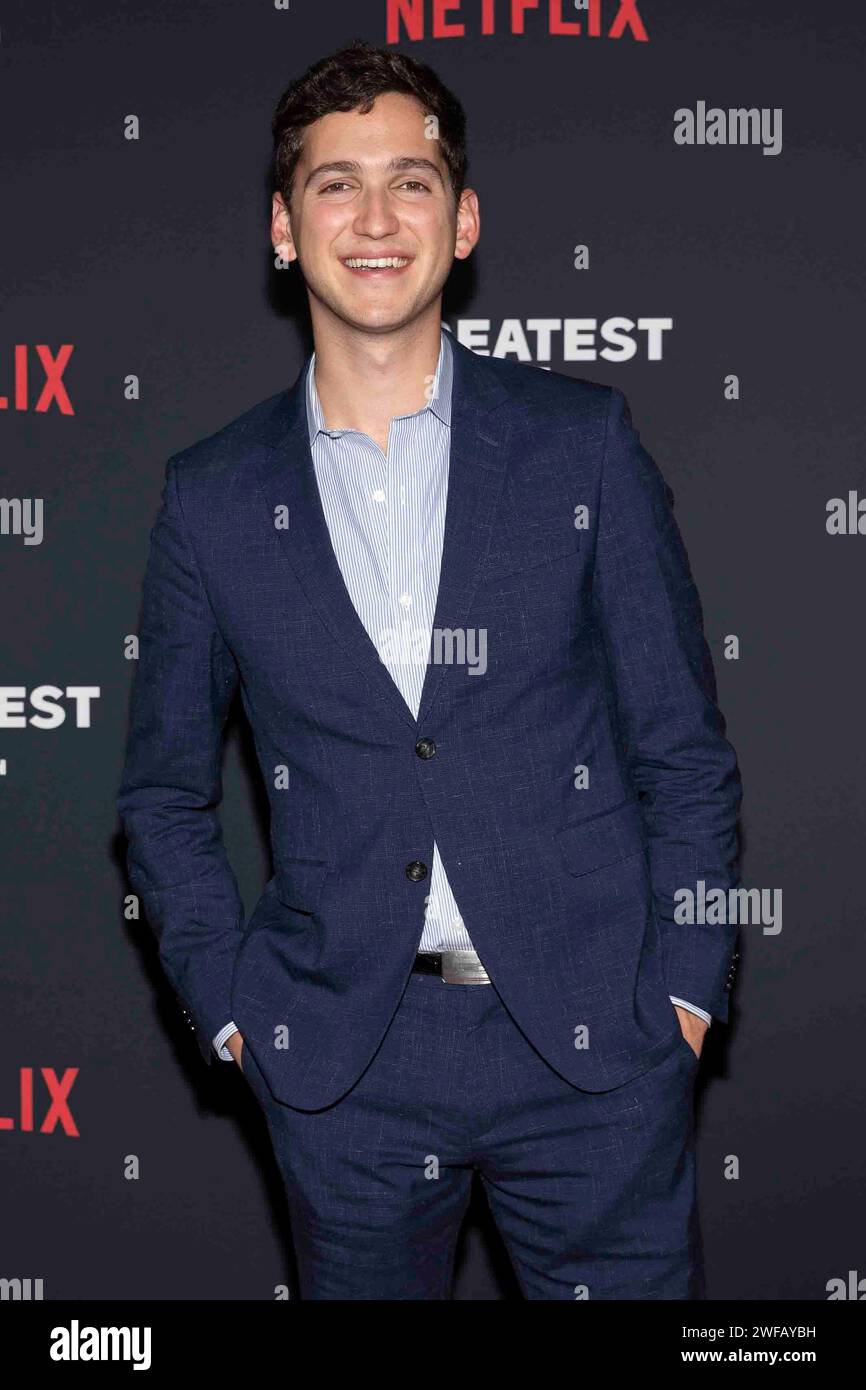 Los Angeles, USA. 29th Jan, 2024. Matt Friend attends the arrivals of ...