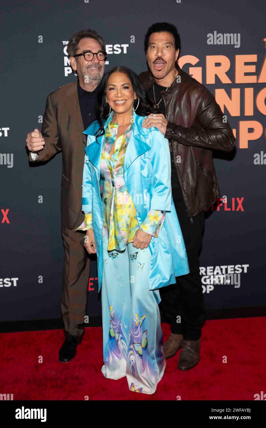 Sheila E., Huey Lewis and Lionel Richie attend the arrivals of the ...