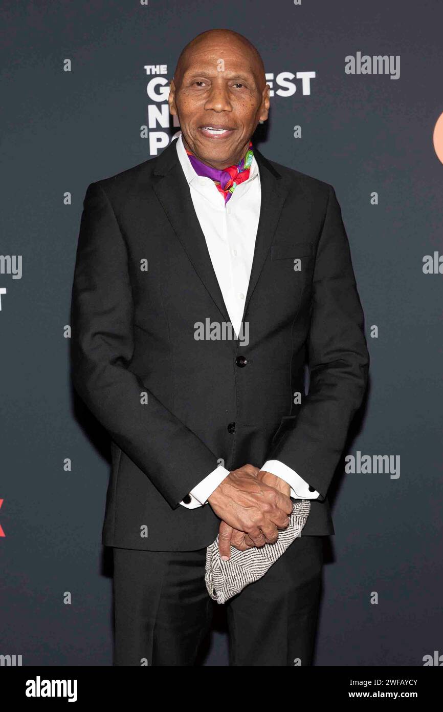 Steven Ivory attends the arrivals of the premiere of Netflix’s THE ...