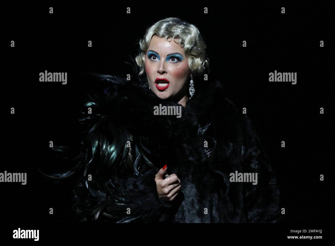 Sydney, Australia. 30th January 2024. Final dress rehearsal of Opera ...