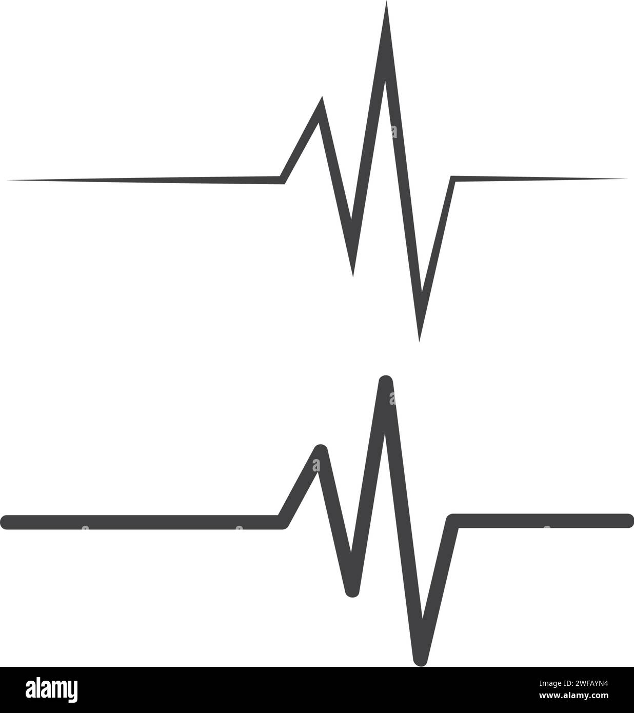 Healthy pulse Stock Vector Images - Alamy