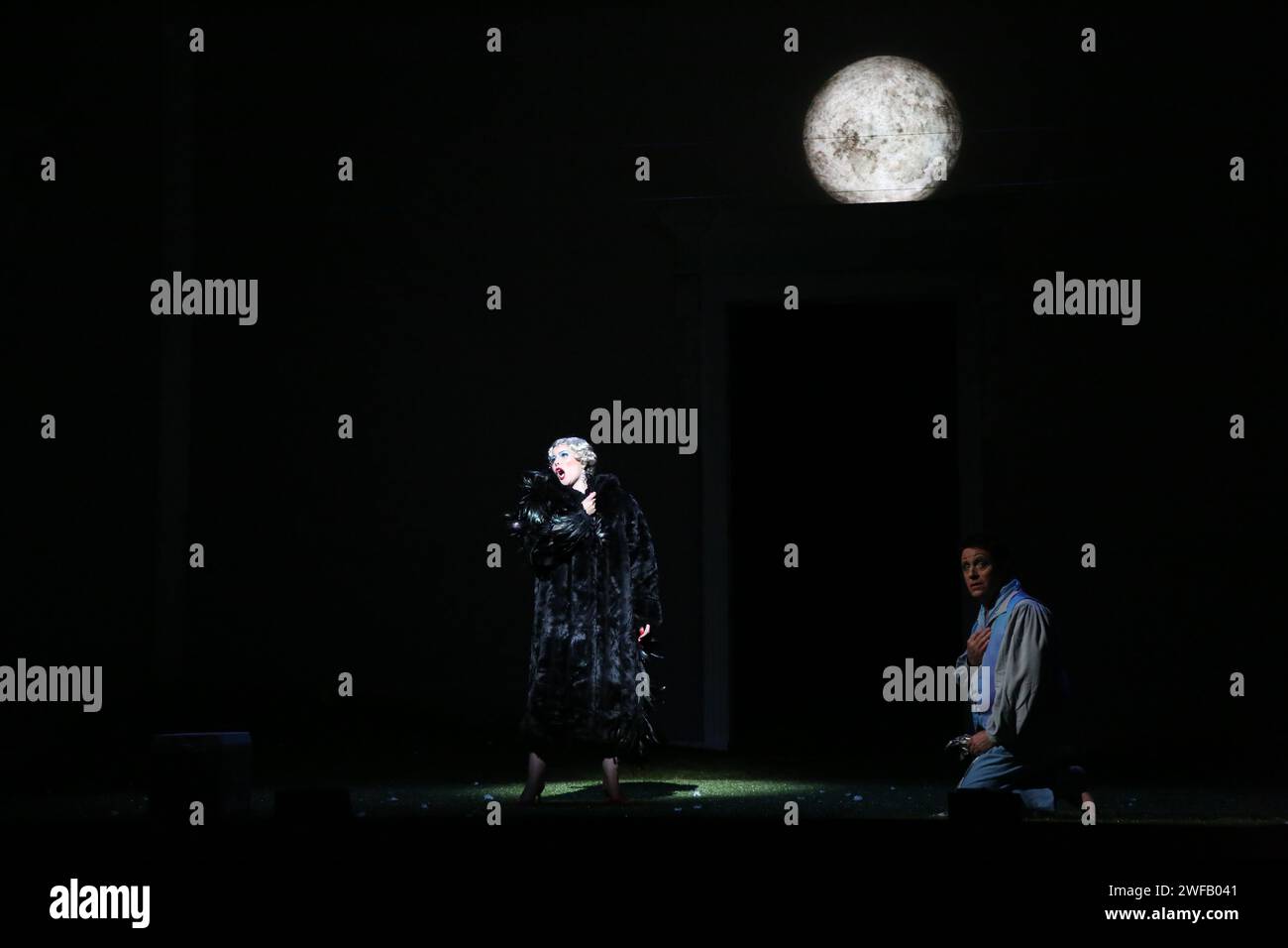 Sydney, Australia. 30th January 2024. Final dress rehearsal of Opera ...