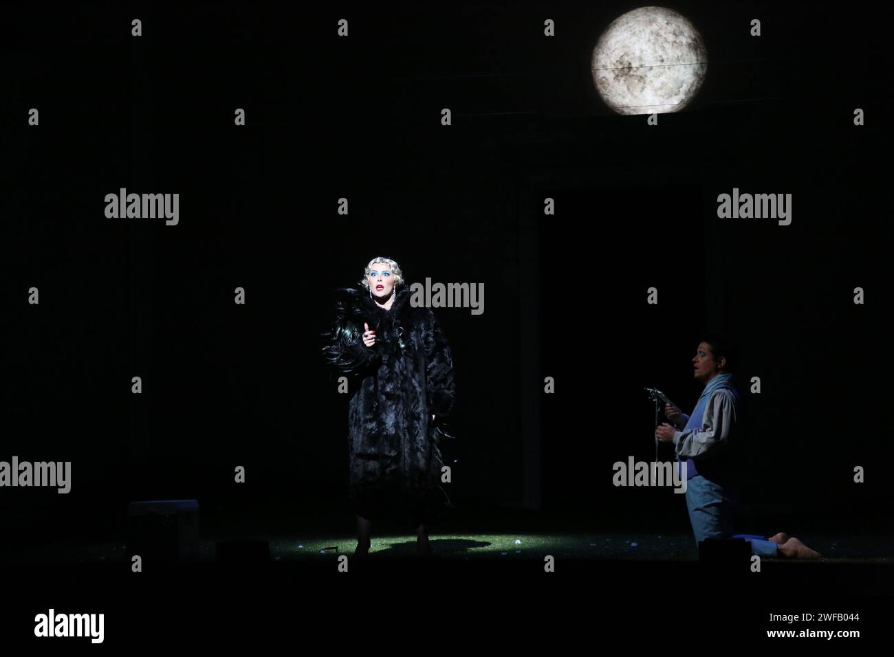 Sydney, Australia. 30th January 2024. Final dress rehearsal of Opera ...