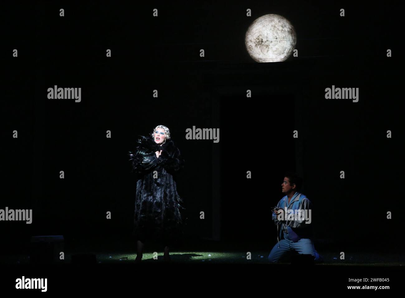 Sydney, Australia. 30th January 2024. Final dress rehearsal of Opera ...