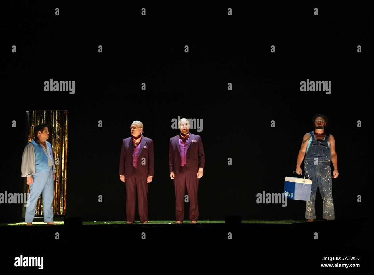 Sydney, Australia. 30th January 2024. Final dress rehearsal of Opera ...