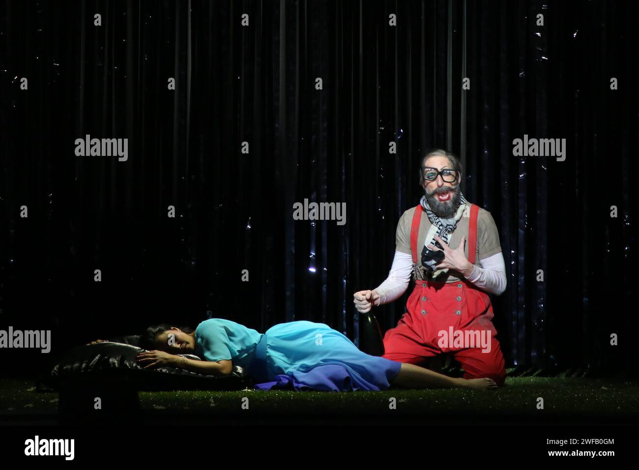 Sydney, Australia. 30th January 2024. Final dress rehearsal of Opera ...