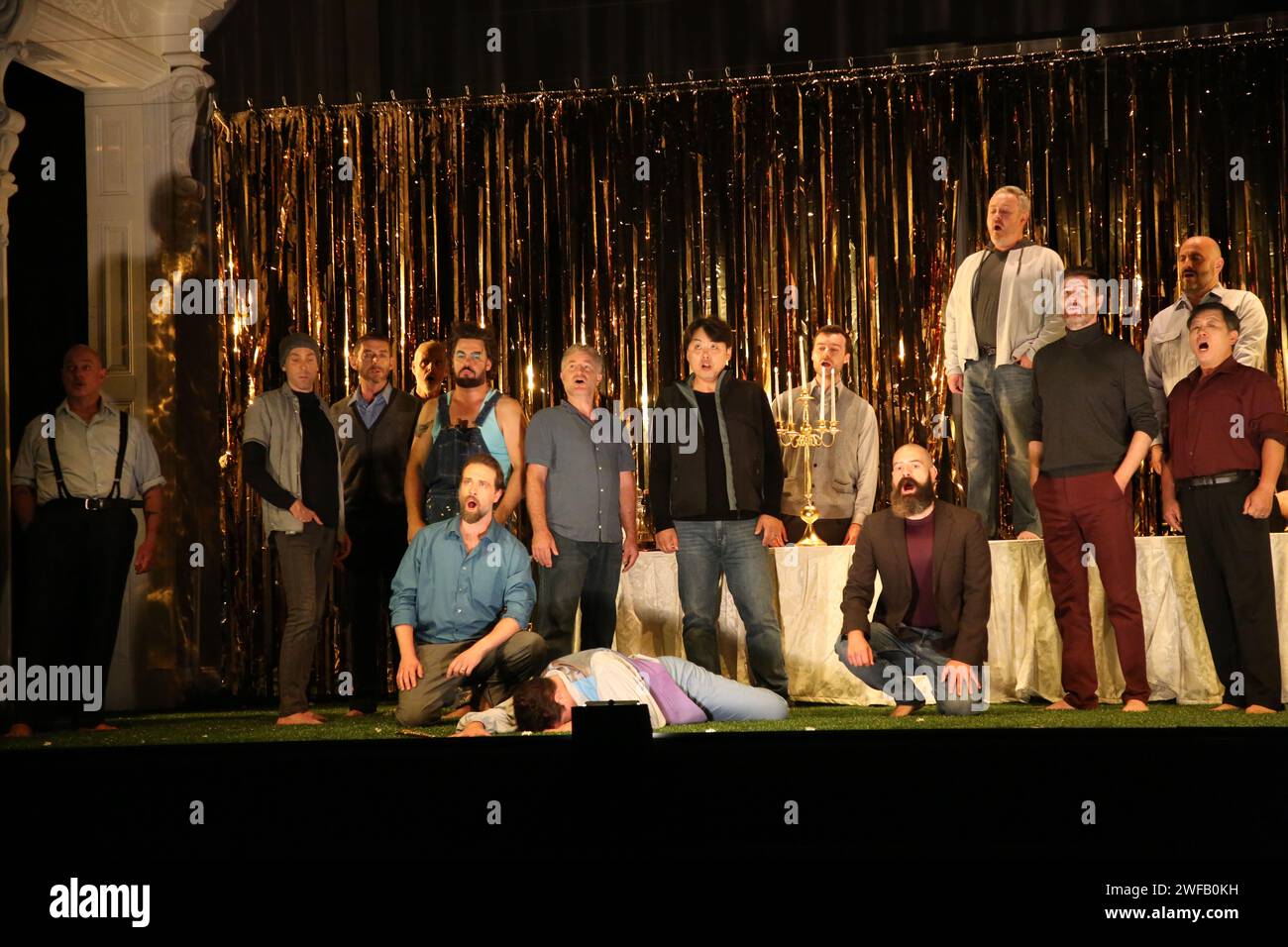 Sydney, Australia. 30th January 2024. Final dress rehearsal of Opera ...