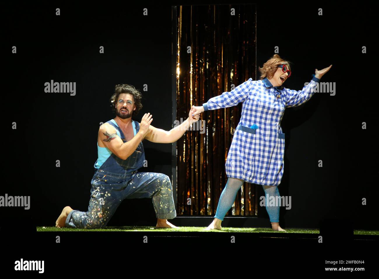 Sydney, Australia. 30th January 2024. Final dress rehearsal of Opera ...