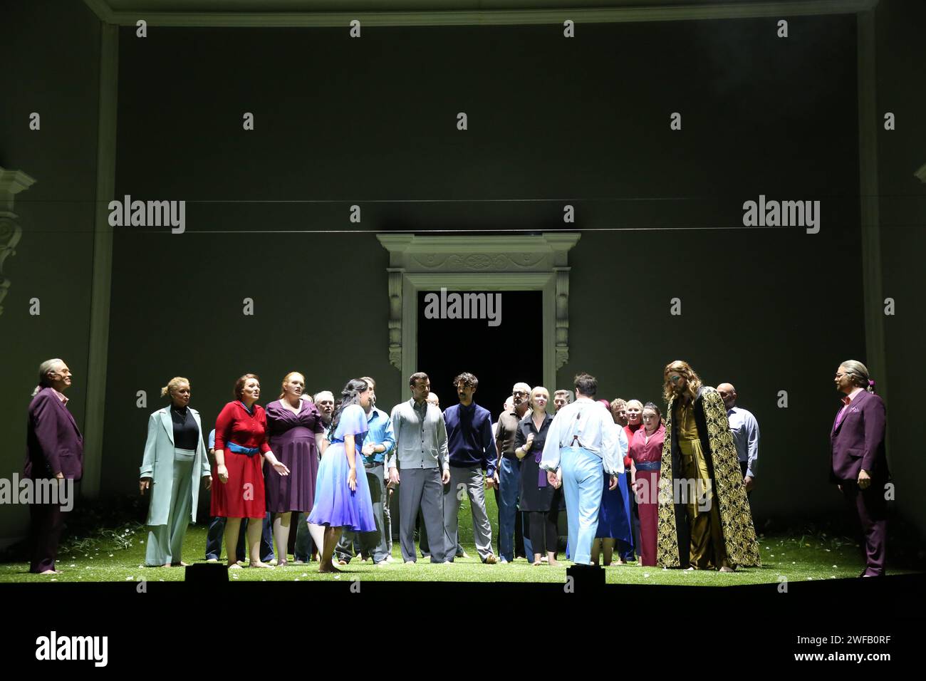 Sydney, Australia. 30th January 2024. Final dress rehearsal of Opera ...