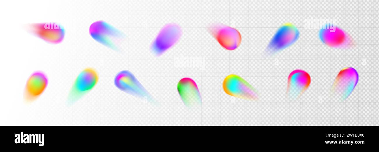 Blur gradient circle abstract shape with gradation of fluid color on ...