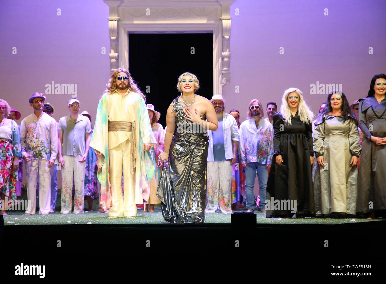 Sydney, Australia. 30th January 2024. Final dress rehearsal of Opera ...