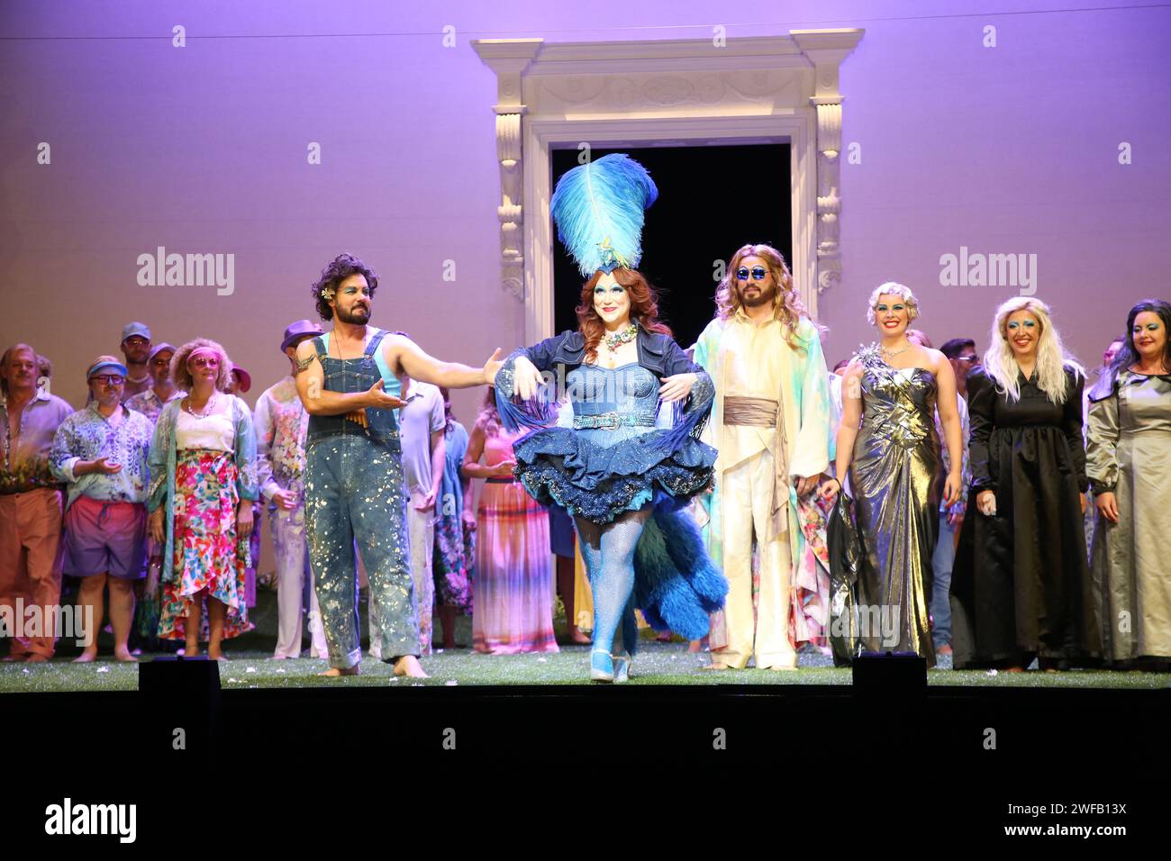 Sydney, Australia. 30th January 2024. Final dress rehearsal of Opera ...