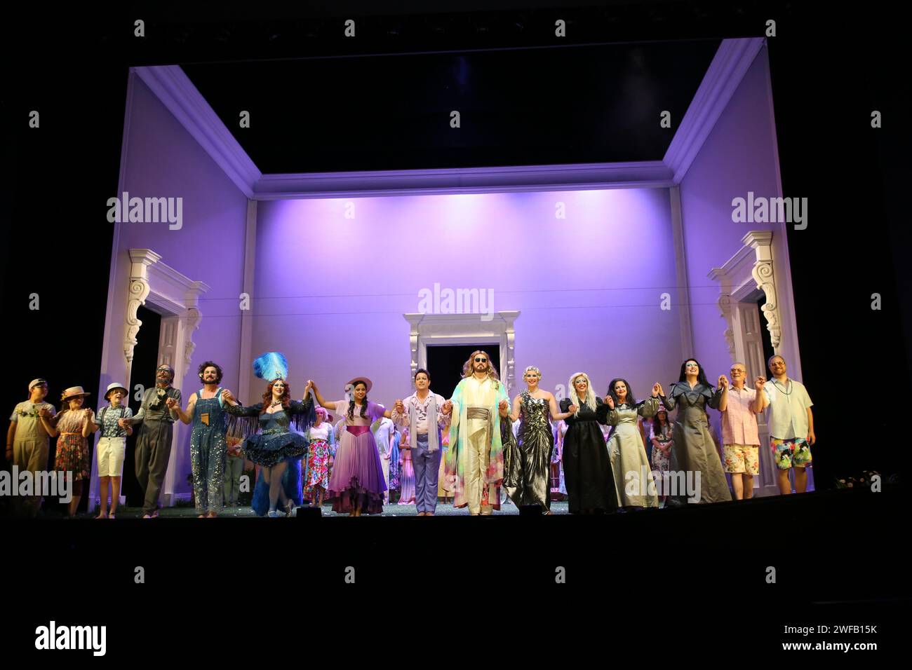 Sydney, Australia. 30th January 2024. Final dress rehearsal of Opera ...