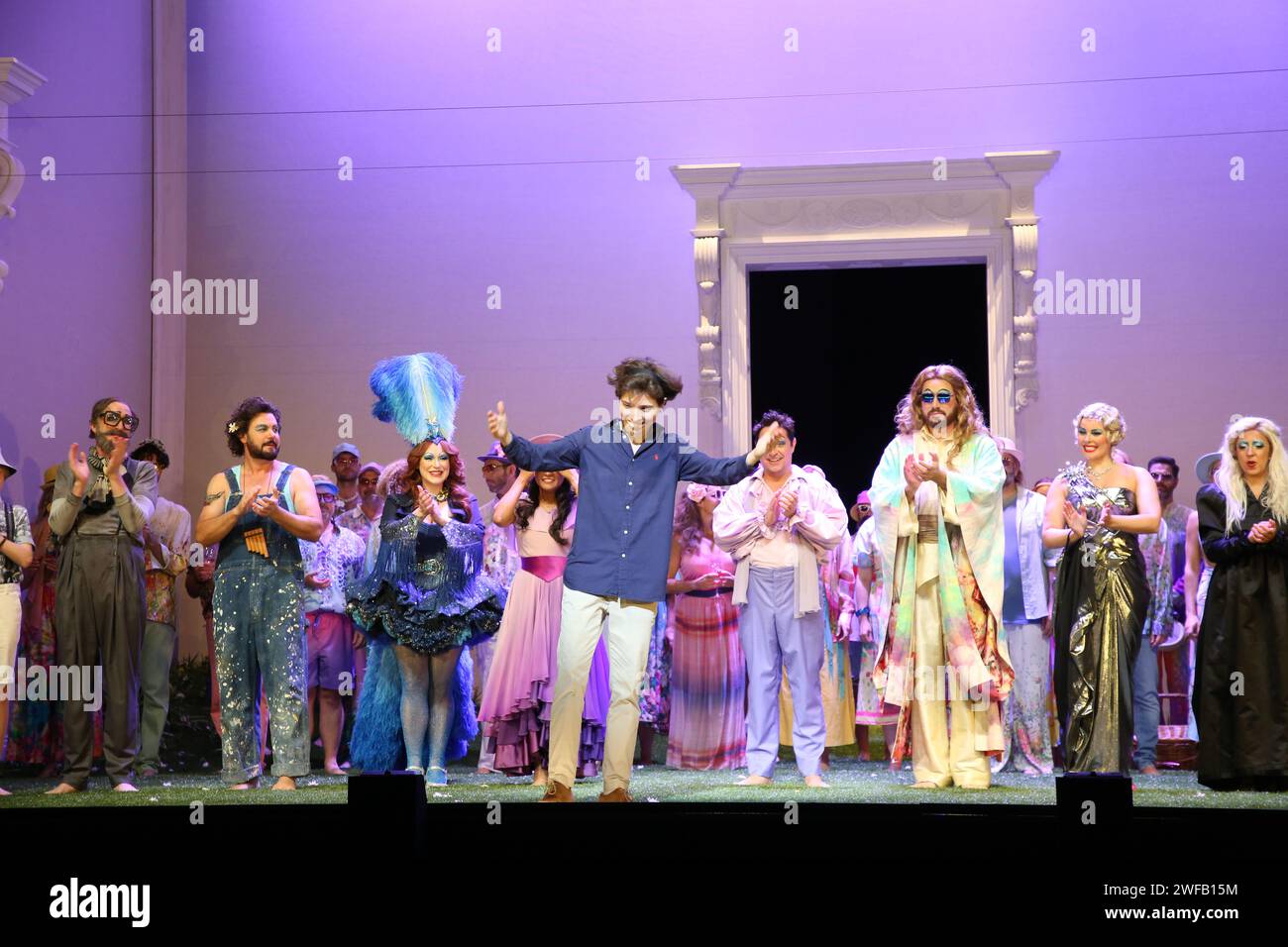 Sydney, Australia. 30th January 2024. Final dress rehearsal of Opera ...