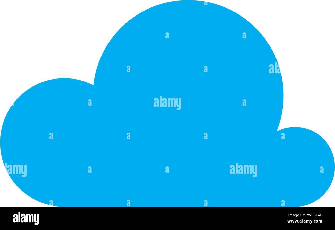 Cloud s vector vectors Cut Out Stock Images & Pictures - Alamy