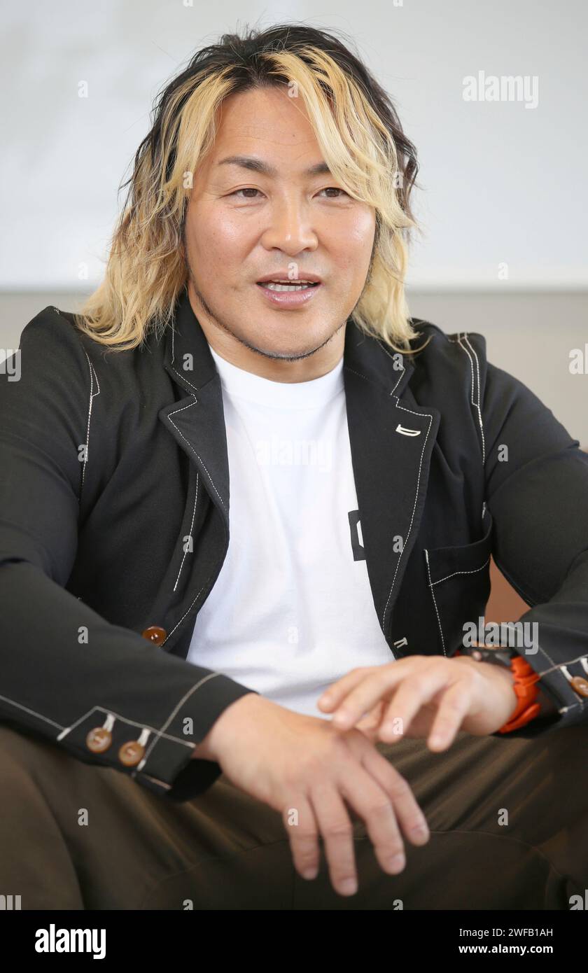 Hiroshi Tanahashi, a Japanese professional wrestler and New Japan Pro ...