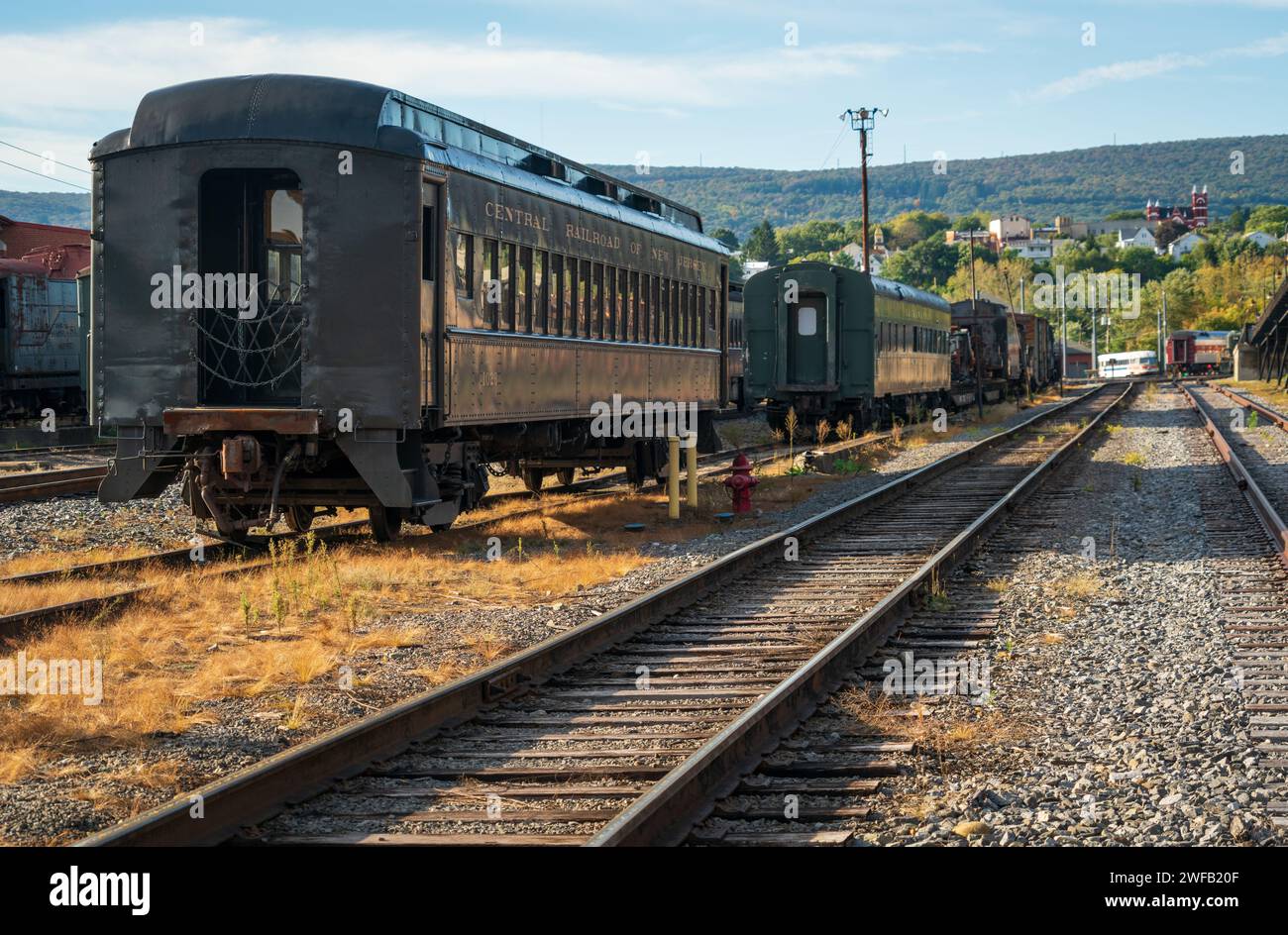 Steamtown National Historic Site, Museum in Scranton, Pennsylvania, USA Stock Photo - Alamy
