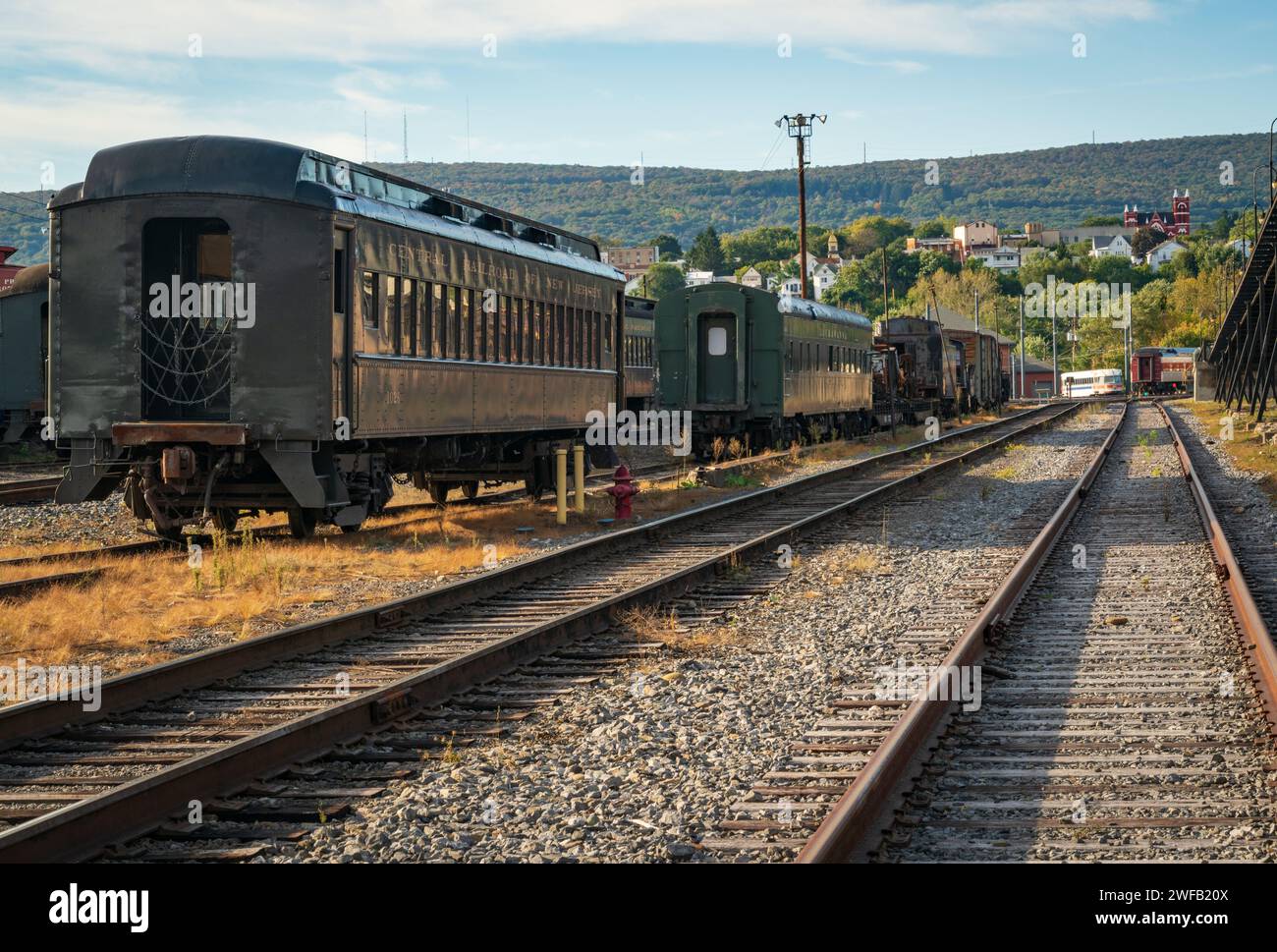 Steamtown National Historic Site, Museum in Scranton, Pennsylvania, USA Stock Photo - Alamy