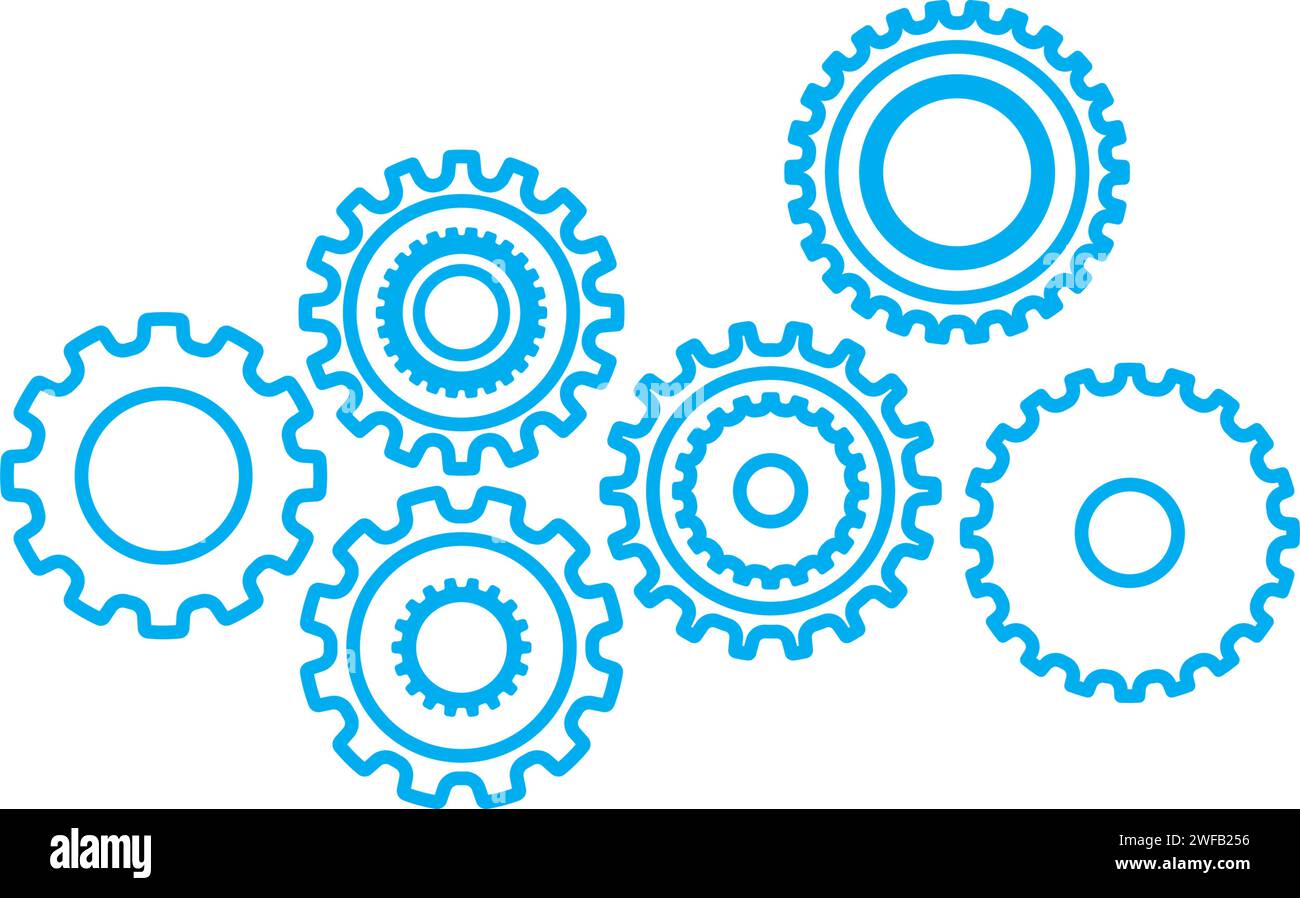 Steel wire manufacture Stock Vector Images - Alamy