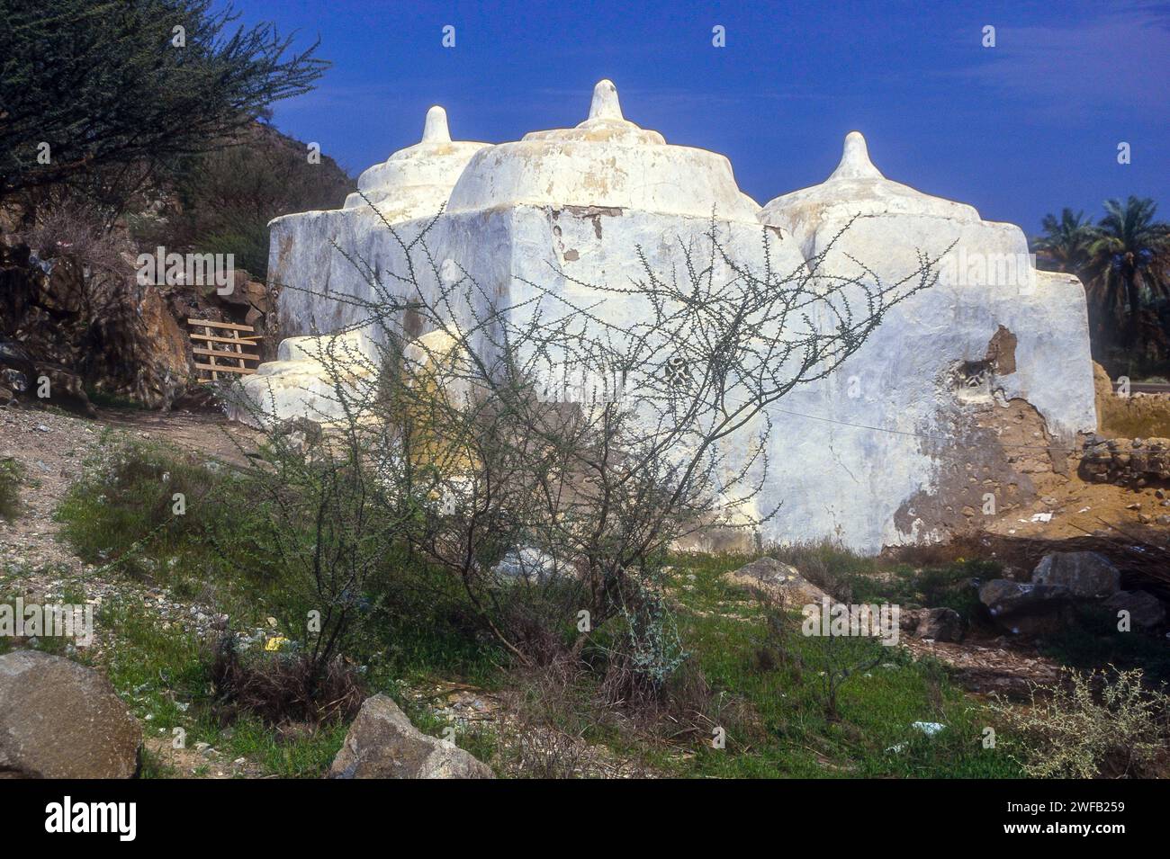Al Badiyah or Ottoman Mosque, Fujairah, UAE (1984). Mosque once ...