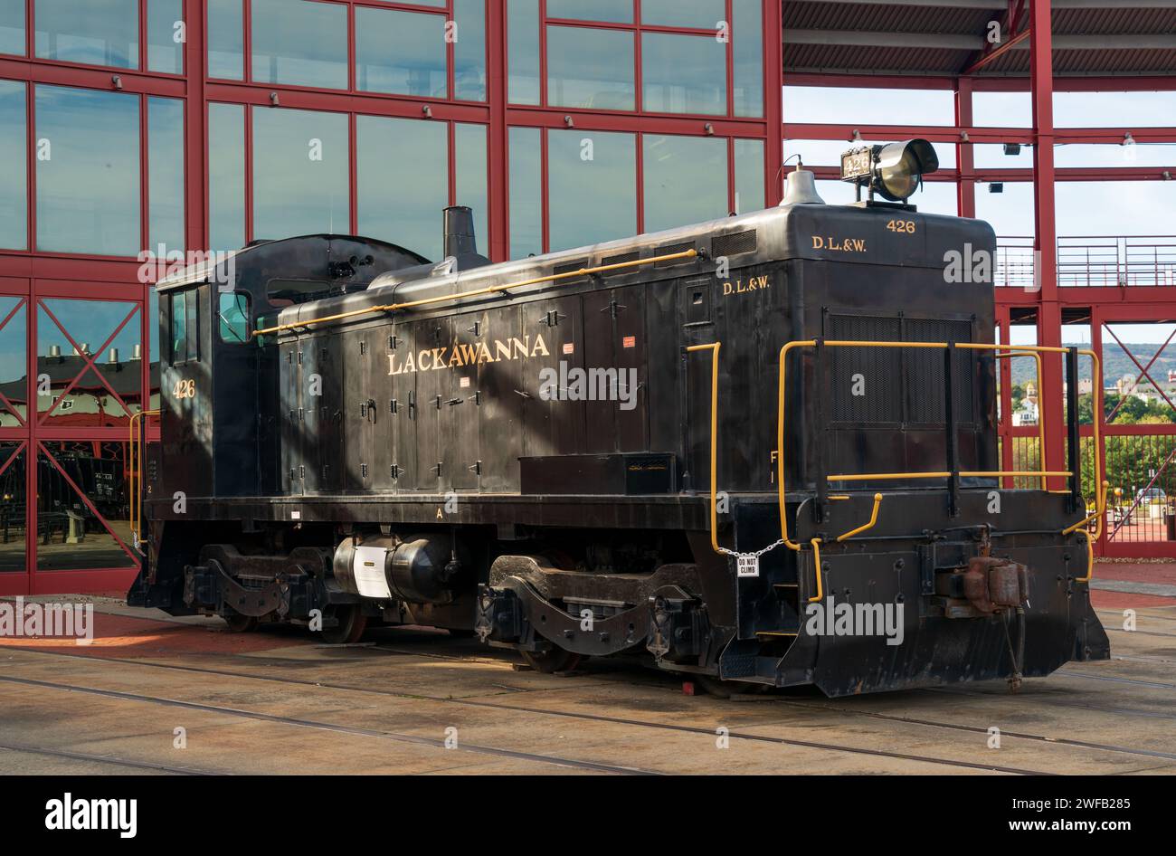 Steamtown National Historic Site, Museum in Scranton, Pennsylvania, USA Stock Photo - Alamy