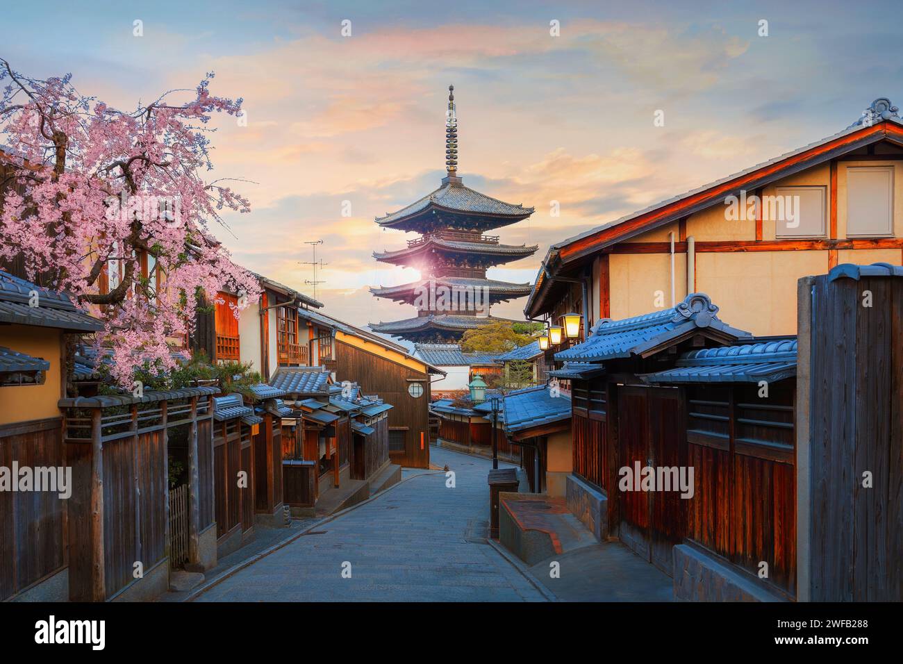 Kyoto, Japan - March 30 2023: The Yasaka Pagoda known as Tower of ...