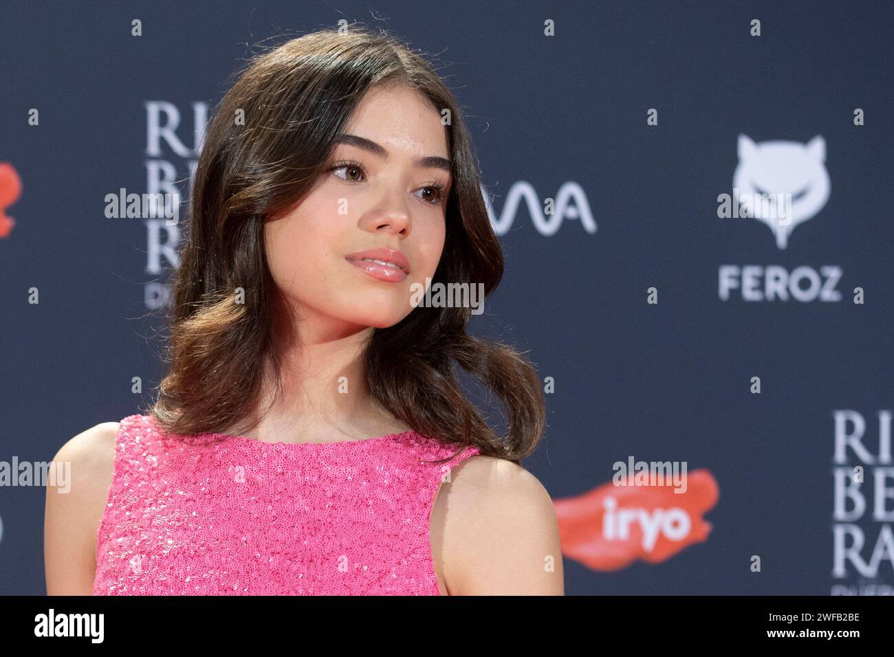 Madrid, Spain. 26th Jan, 2024. Venecia Franco attends the red carpet of ...