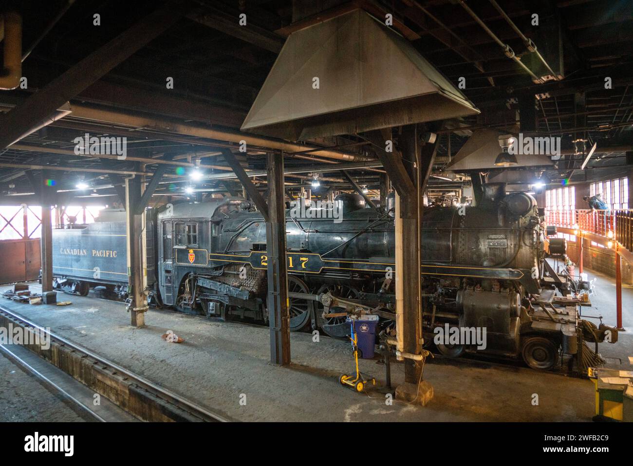 Steamtown National Historic Site, Museum in Scranton, Pennsylvania, USA Stock Photo - Alamy