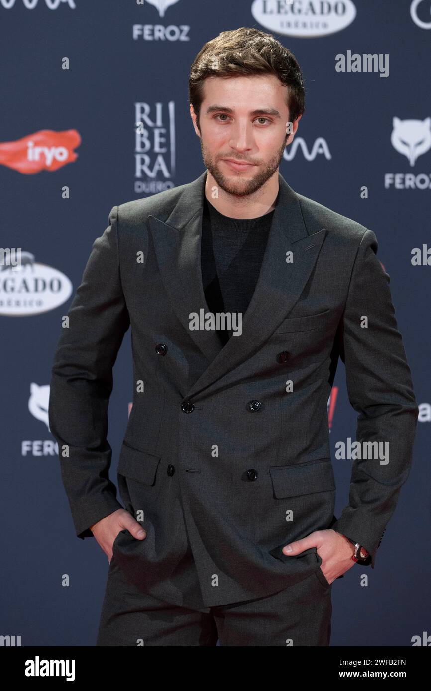 Madrid, Spain. 26th Jan, 2024. Pol Monem attends the red carpet of the ...
